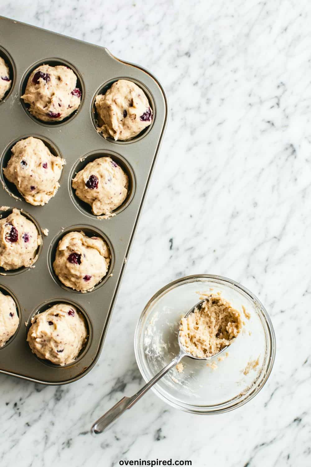 Freshly Baked Cranberry Orange Muffins