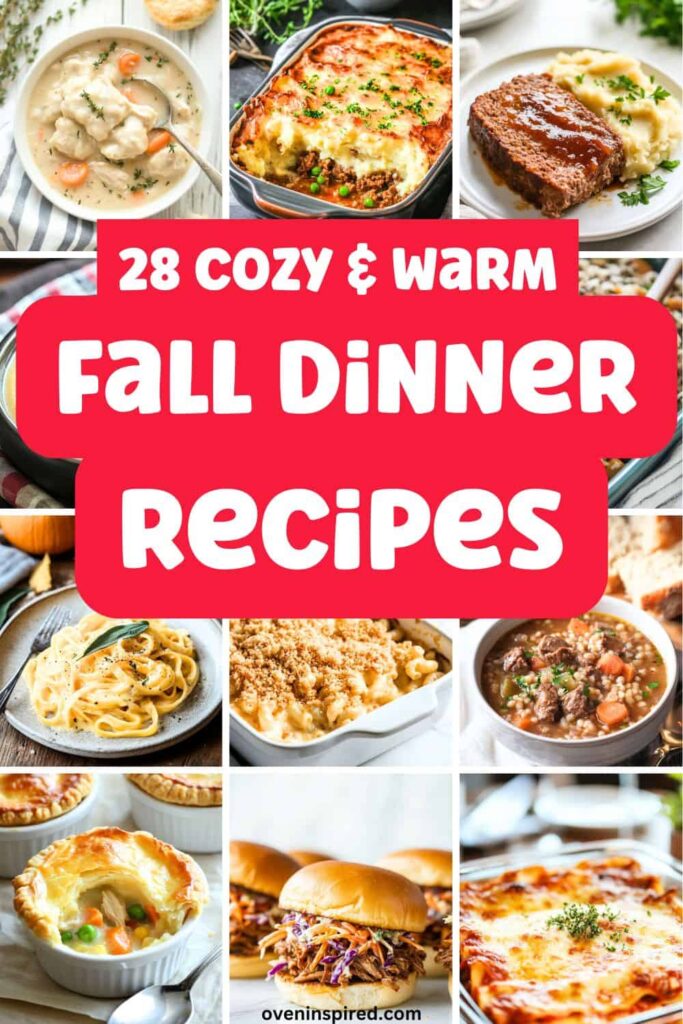 28 Easy Fall Dinner Ideas for Busy Families