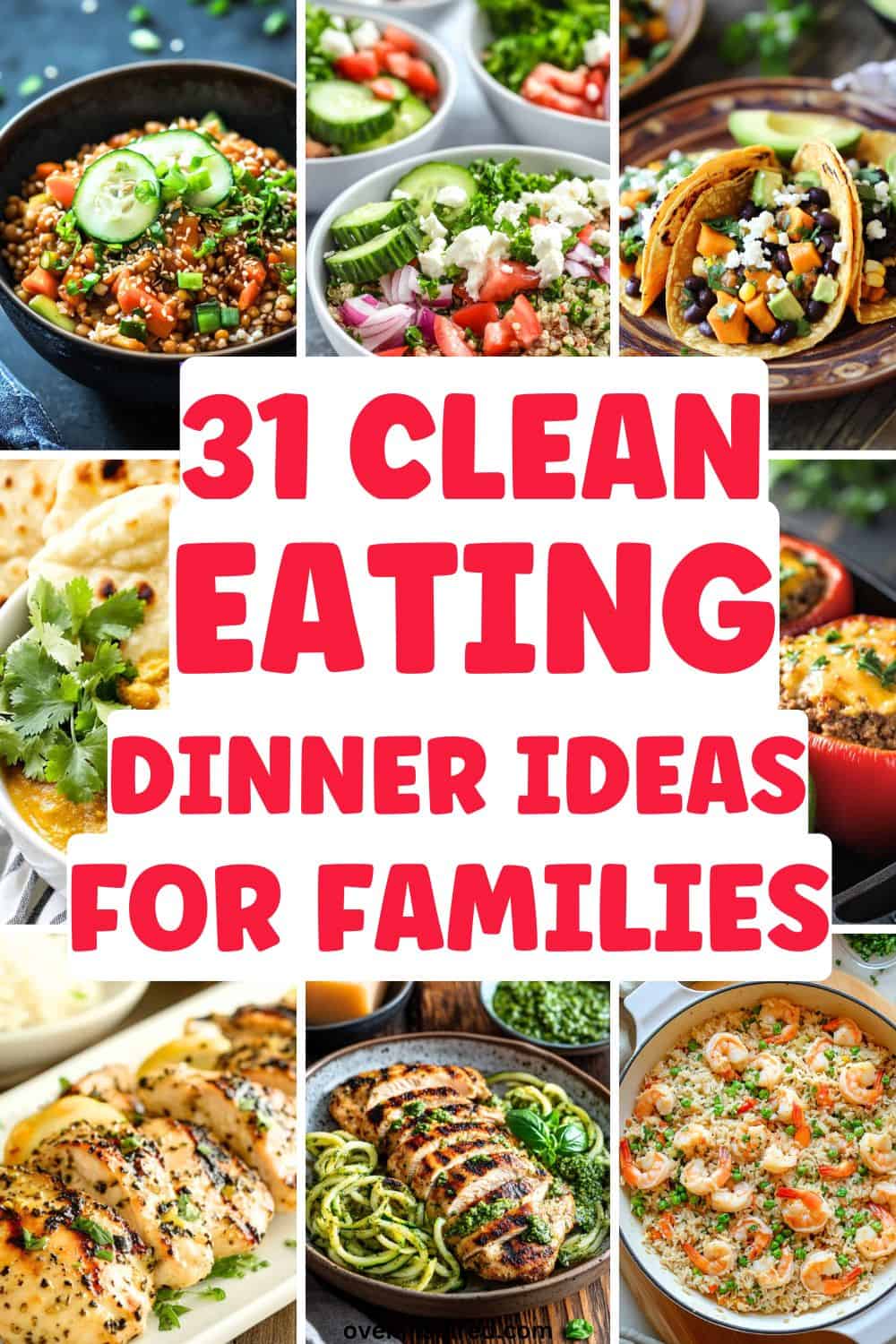 Quick & Healthy Clean Eating Dinner Ideas