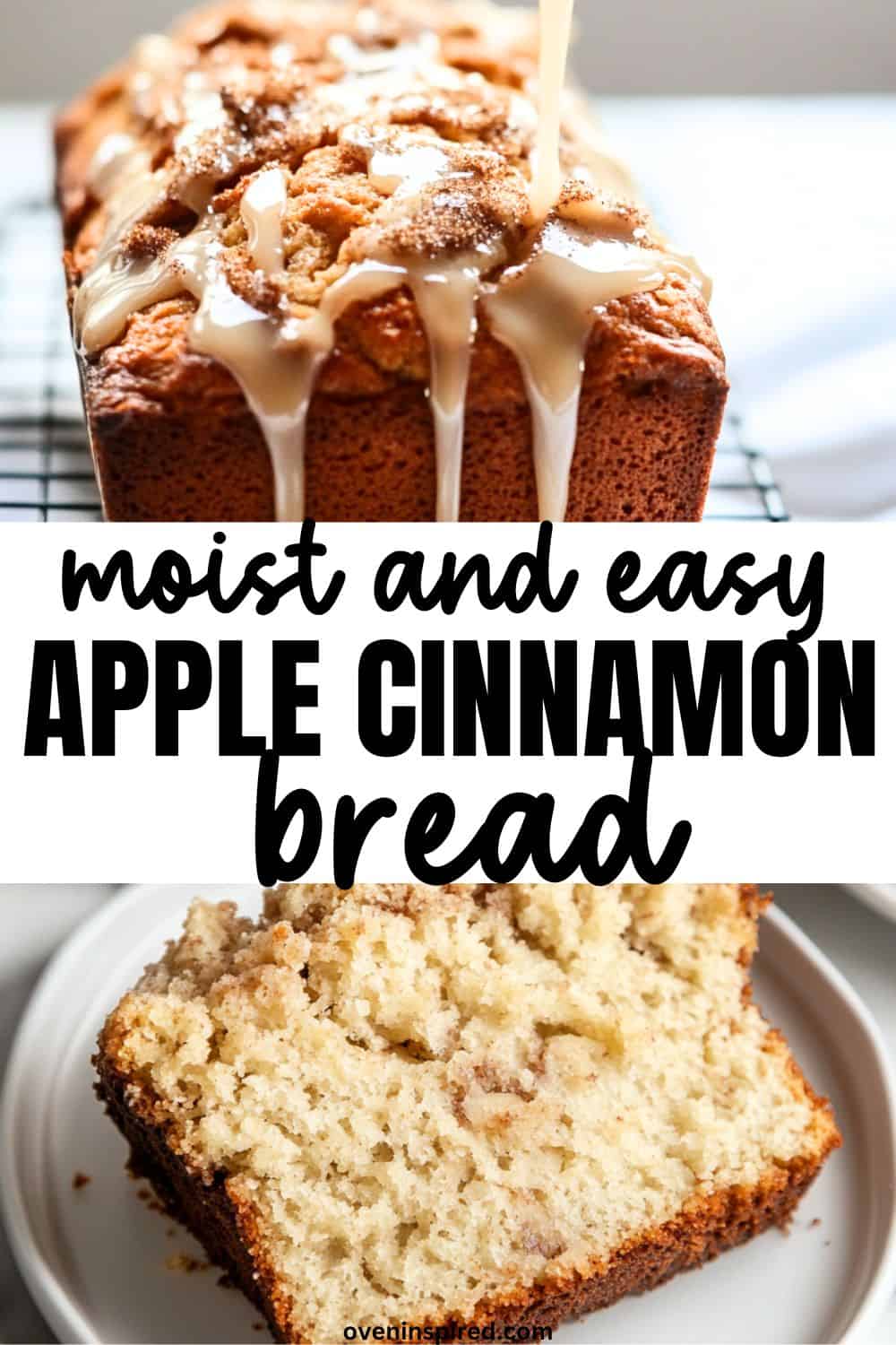 Easy Apple Cinnamon Bread