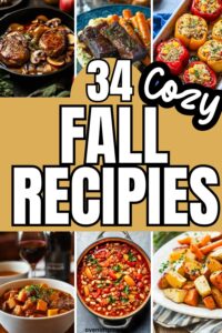 34 Cozy Fall Recipes (Warm & Healthy)