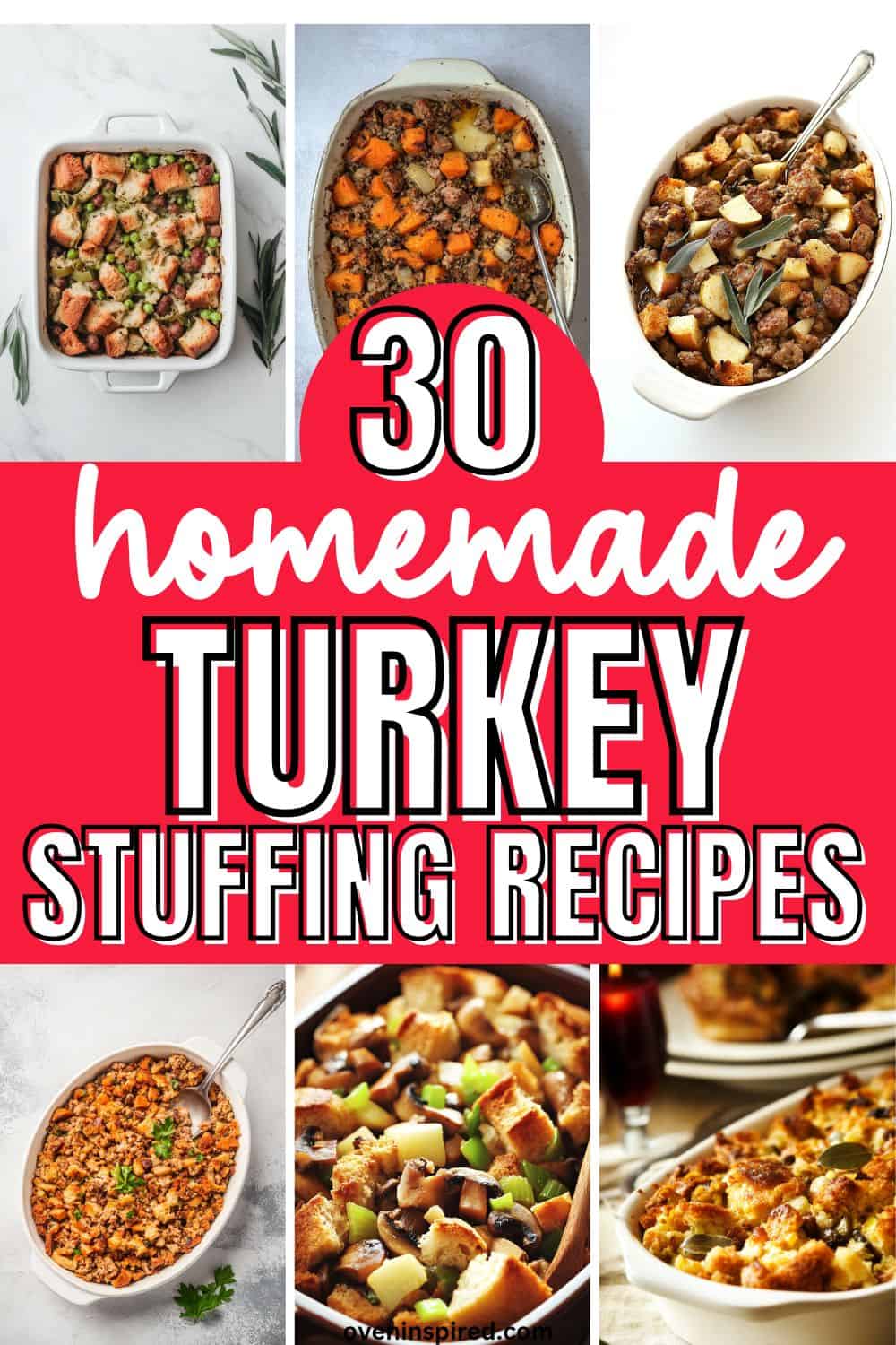 30 Traditional Turkey Stuffing Recipes