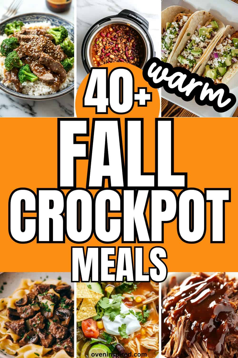 40+ Easy & Warm Fall Crockpot Meals