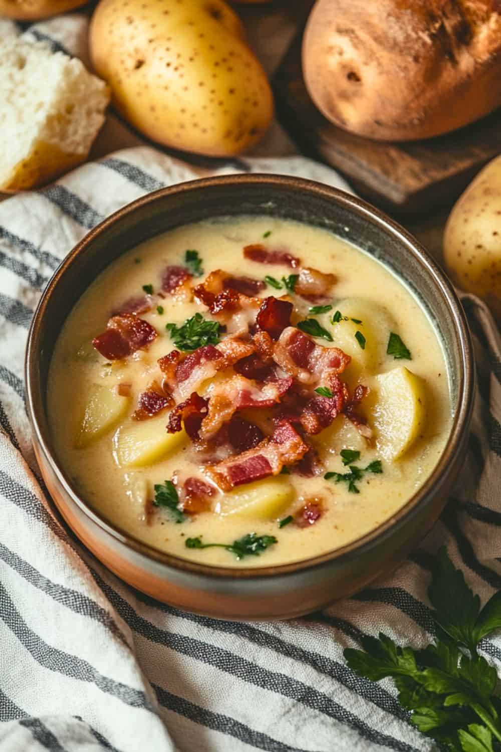 Best Bacon Potato Soup Recipe
