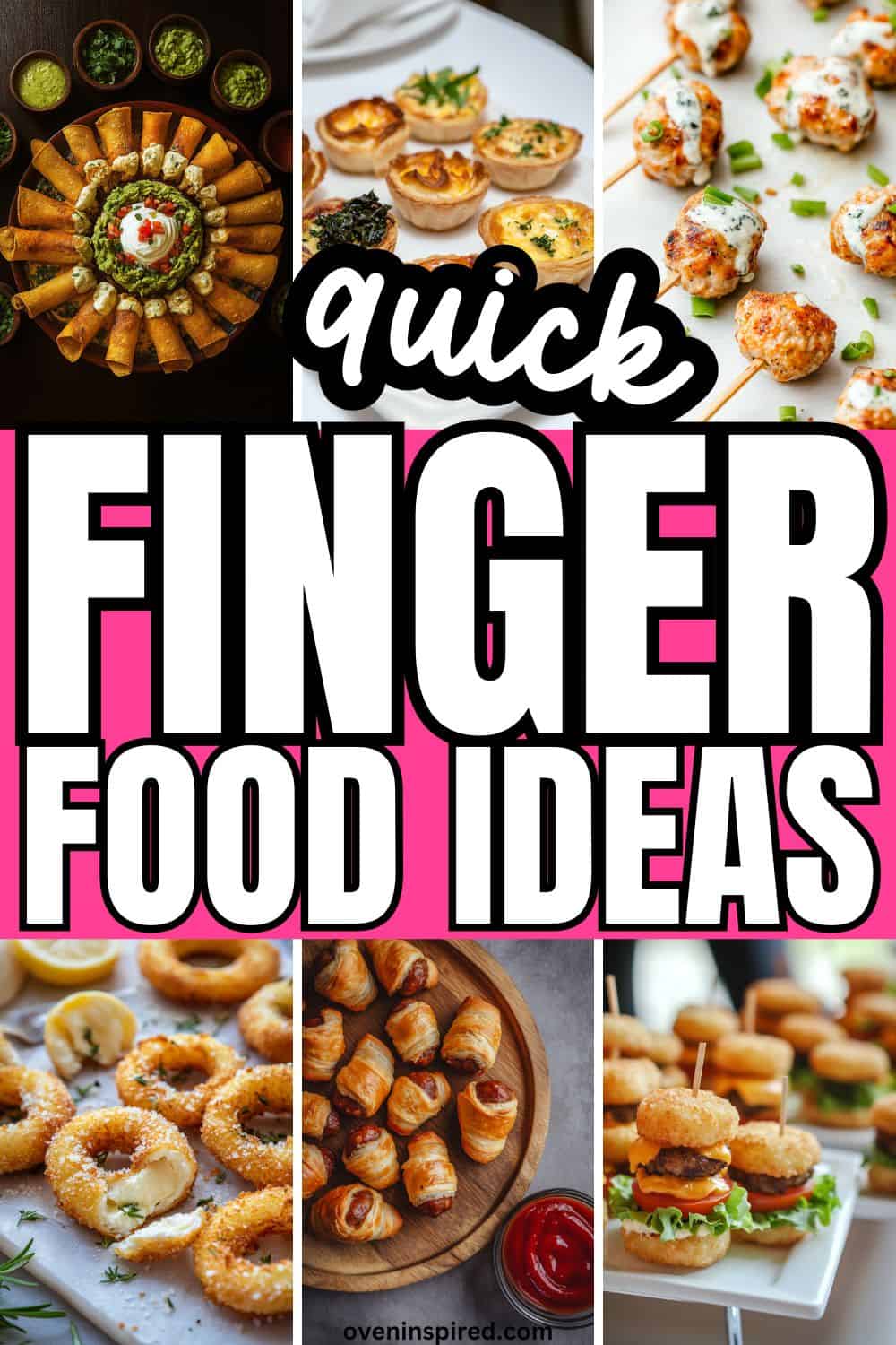 38 Easy Finger Foods for a Party
