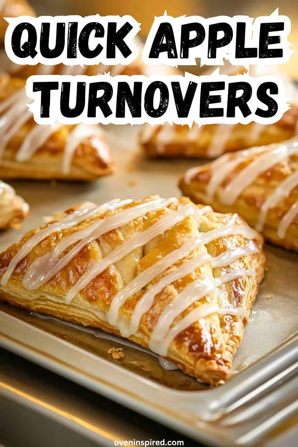 Homemade Apple Turnover with Puff Pastry