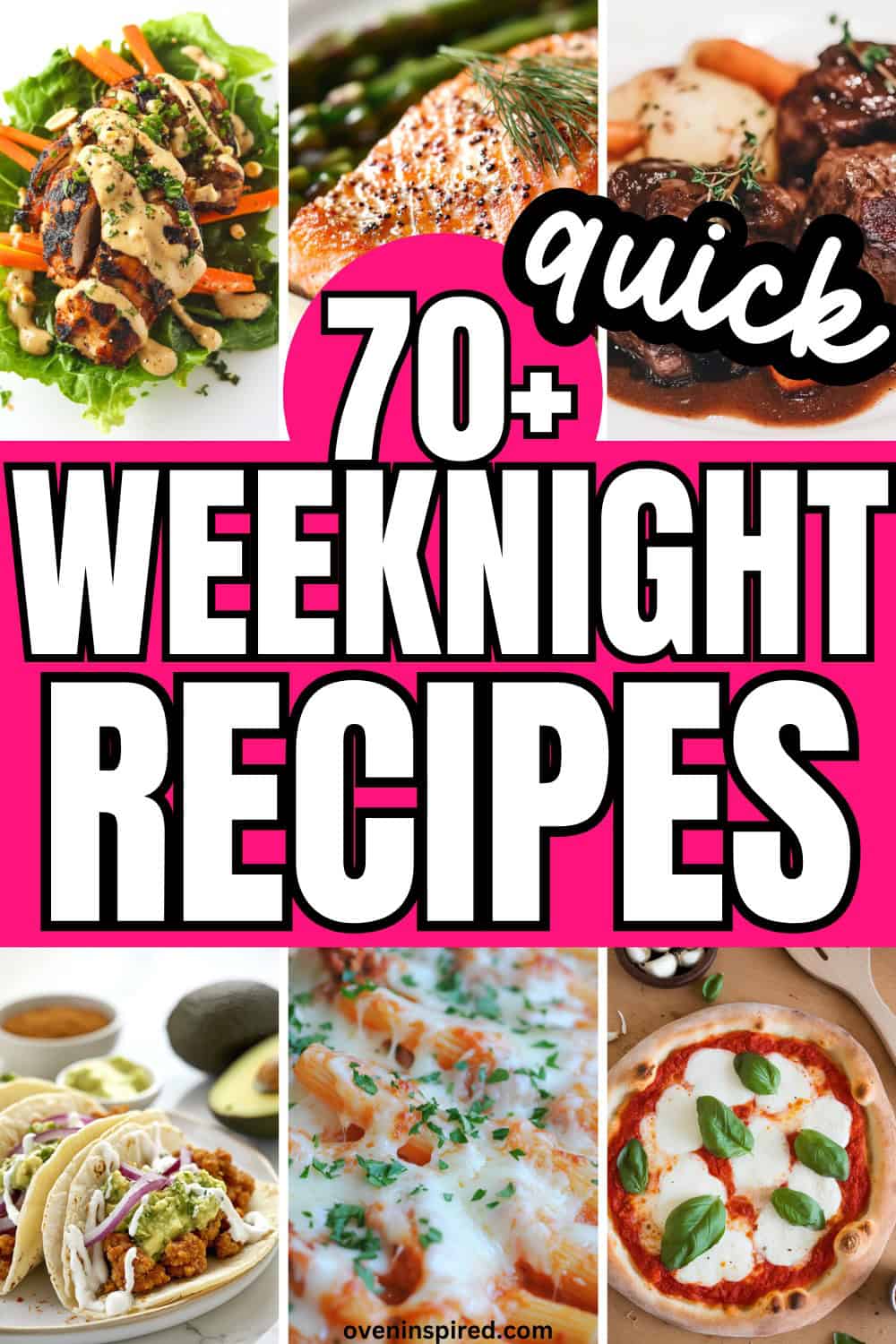 70+ Quick Weeknight Recipes (Inspo Right Now)