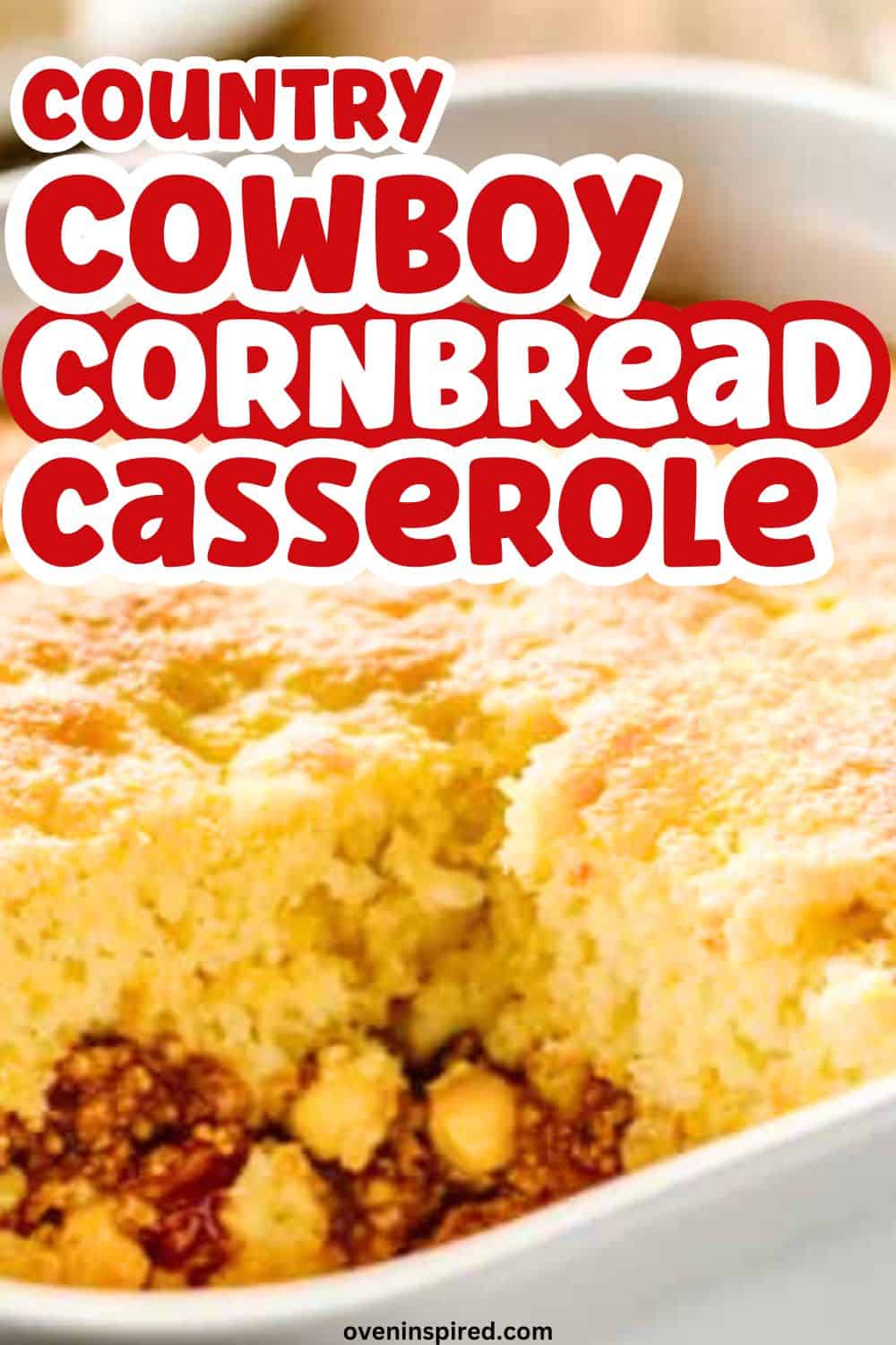 Classic Cowboy Cornbread Casserole