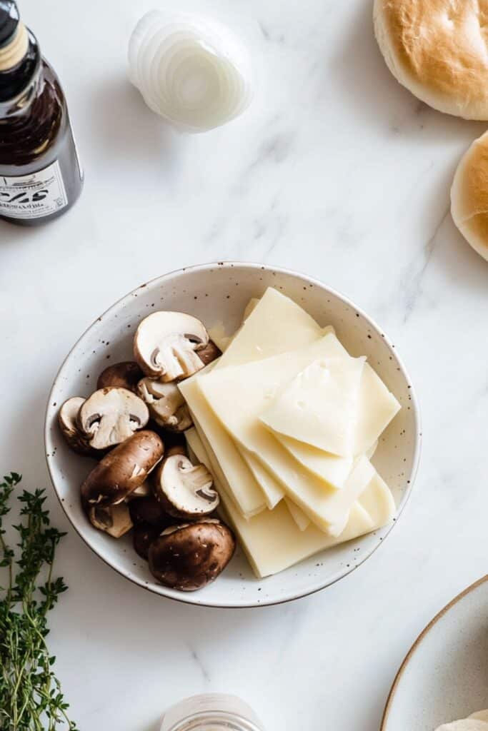 Mouth Watering Mushroom & Swiss Sliders