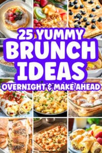 25 Best Sunday Brunch Ideas (Overnight & Make Ahead)