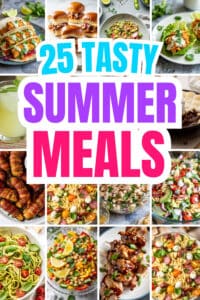 25 Healthy Summer Dinner Recipes for Hot Weather