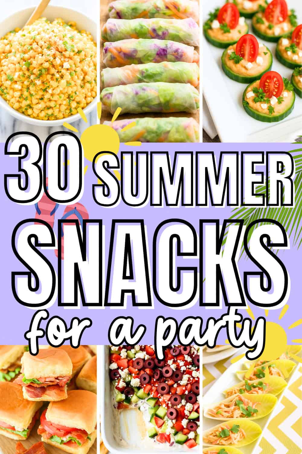 Yummy Summer Appetizers & Dips for a Party