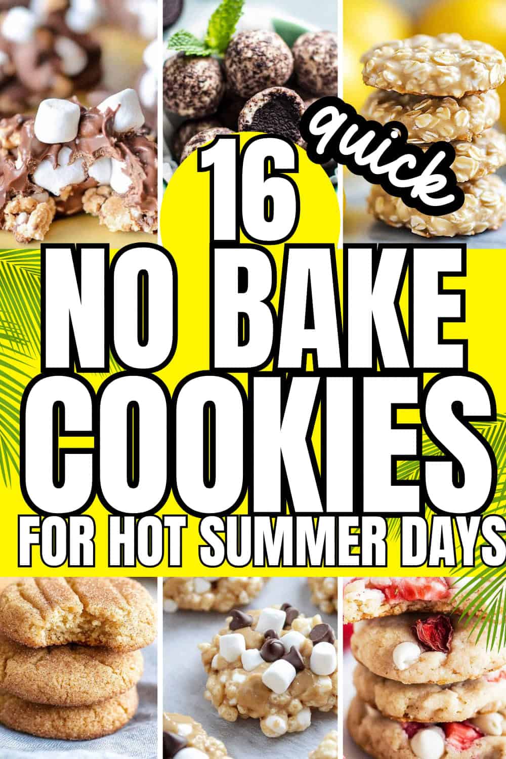 Delicious No Bake Cookies for Those Hot Lazy Summer Days