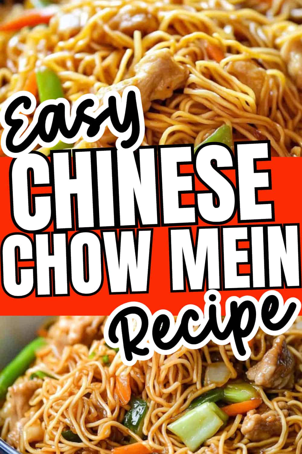 Homemade Chinese Chow Mein Recipe