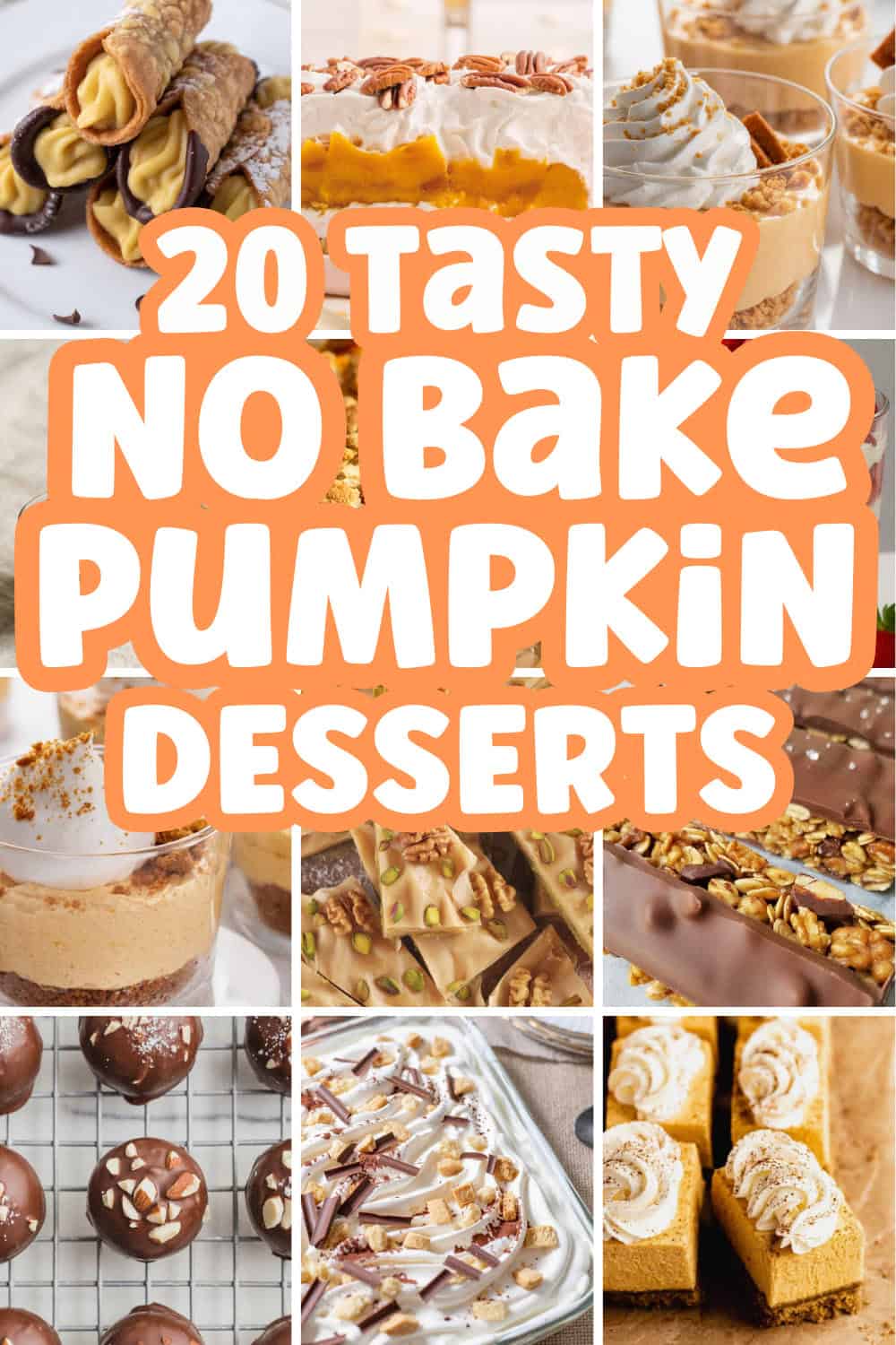 20 Tasty No Bake Pumpkin Desserts