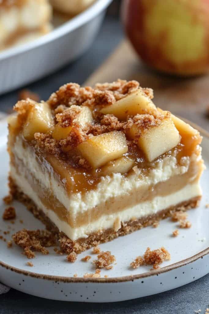 Best Caramel Apple Cheesecake Bars for a Fall Treat