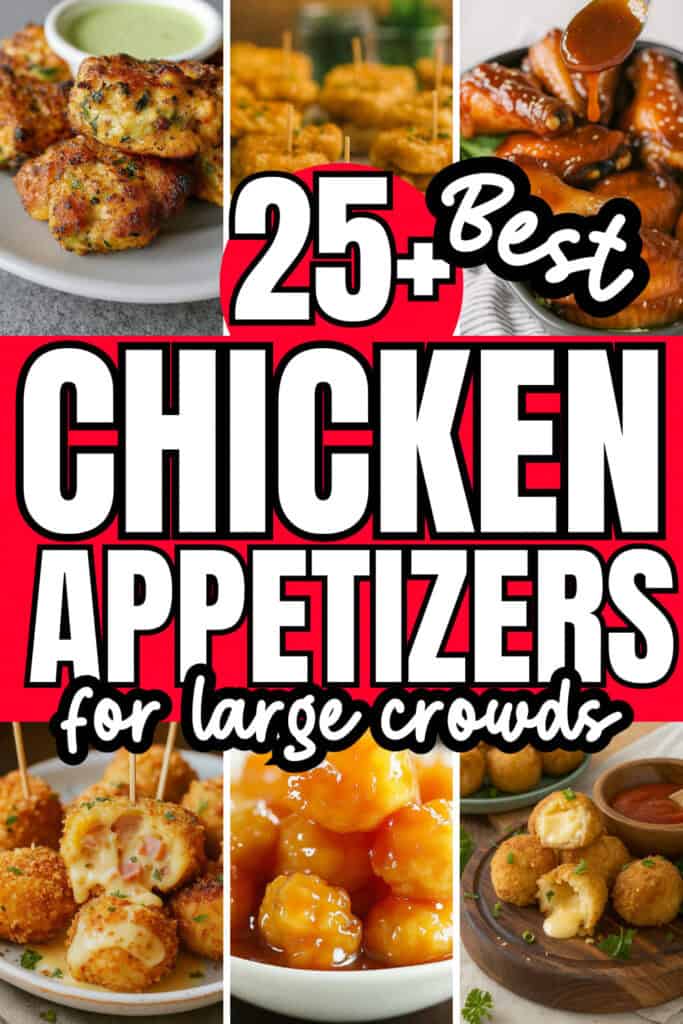 25+ Delicious Chicken Appetizers For a Large Crowd