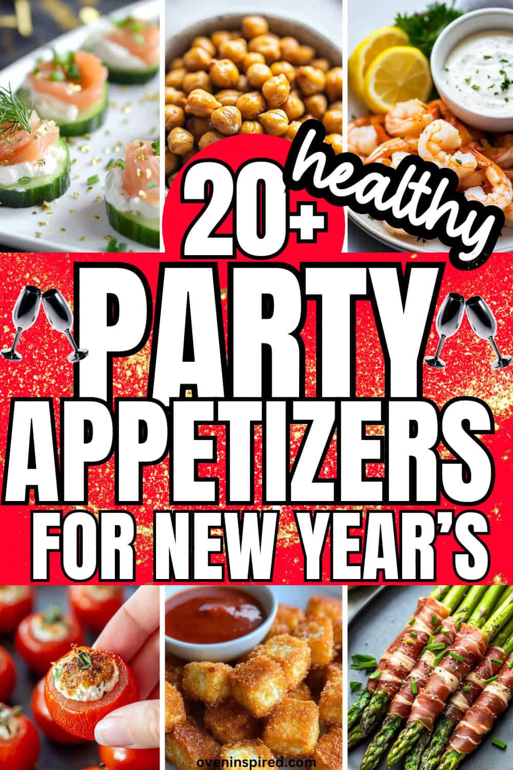 20+ Healthy Party Appetizers to Ring in the New Year